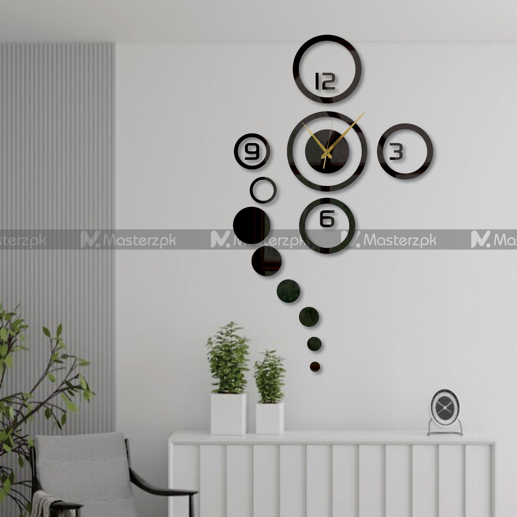 Decorative Rounds Clock Maéstro – Masterz
