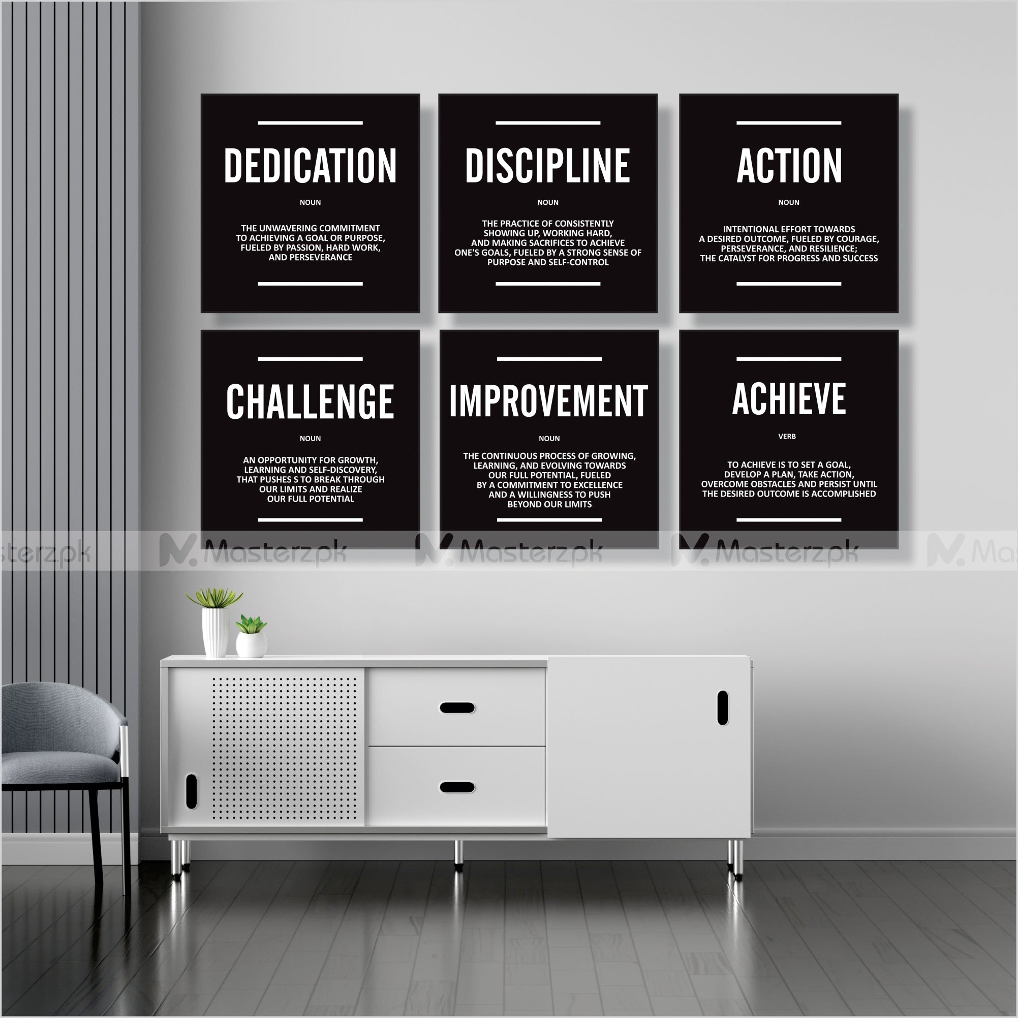 Set of 6 Mindset principles Framaéstro – Masterz